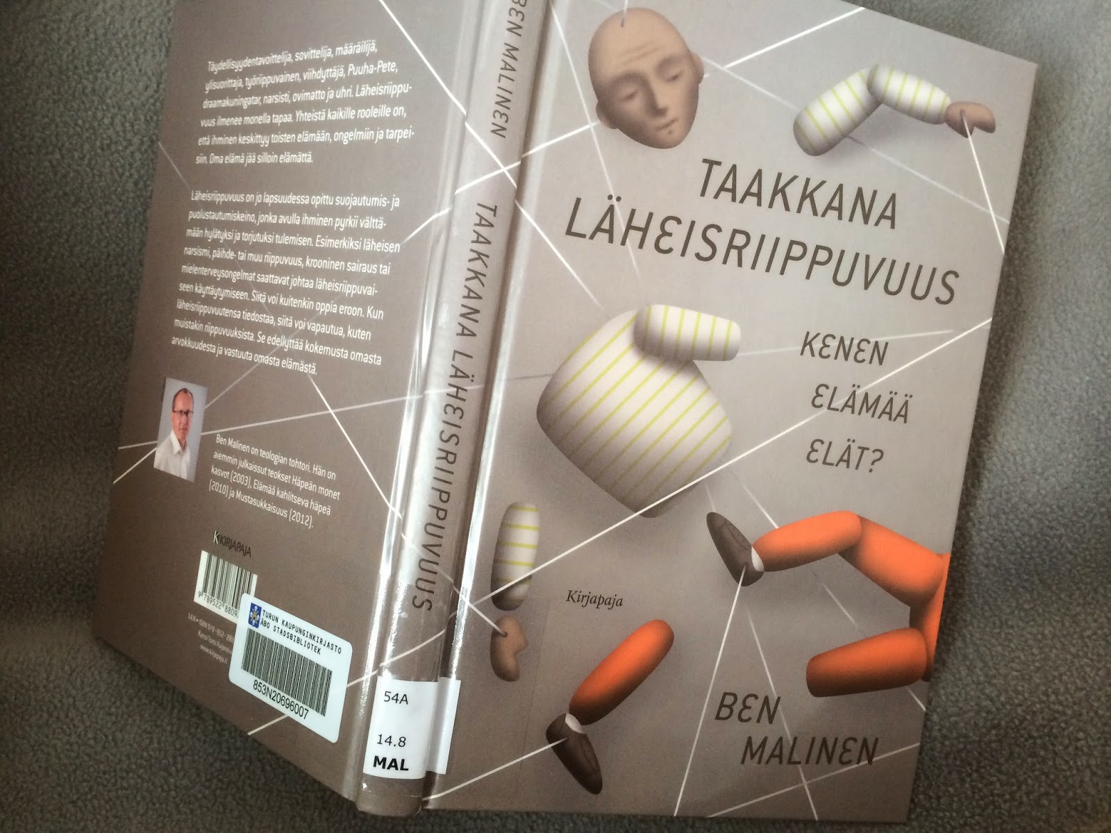 Kirjasähkökäyrä: Ben Malinen: Taakkana läheisriippuvuus - Kenen elämää ...